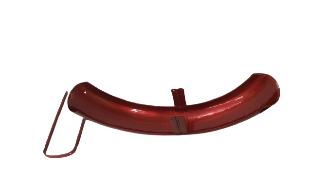FIT FOR NORTON FASTBACK COMMANDO RED & SILVER PAINTED MUDGUARD FRONT ...