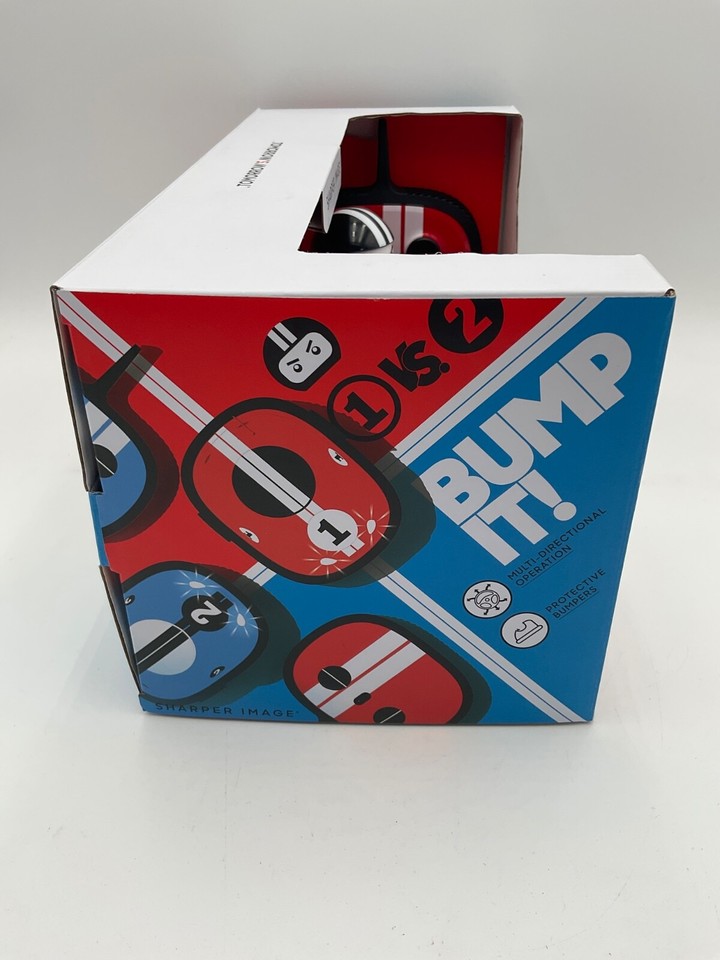 Sharper Image RC Red & Blue Ejecting Bumper Rivals Set - 6 Pieces | eBay