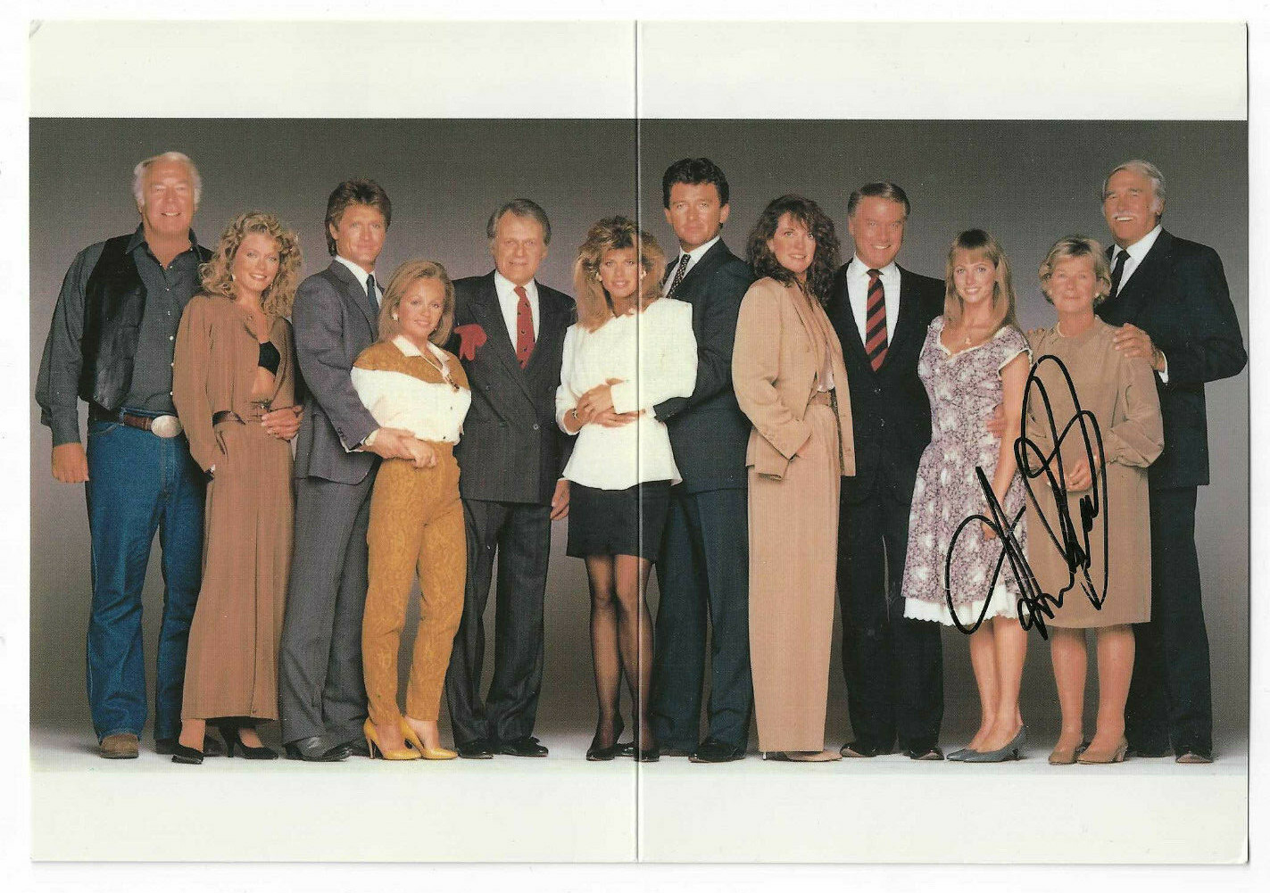 Howard Keel Signed Dallas Photo / Autographed Actor | eBay