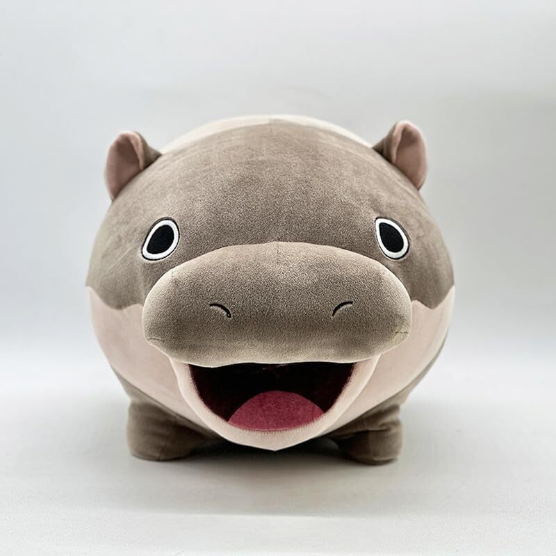 20cm Moo Deng Hippo Plush MooDeng Hippo Plush Pillow Cute Pygmy Hippo ...