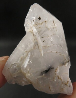 58 CARAT STUNNING RARE BROOKITE INCLUDED QUARTZ CRYSTAL @ PAKISTAN ...