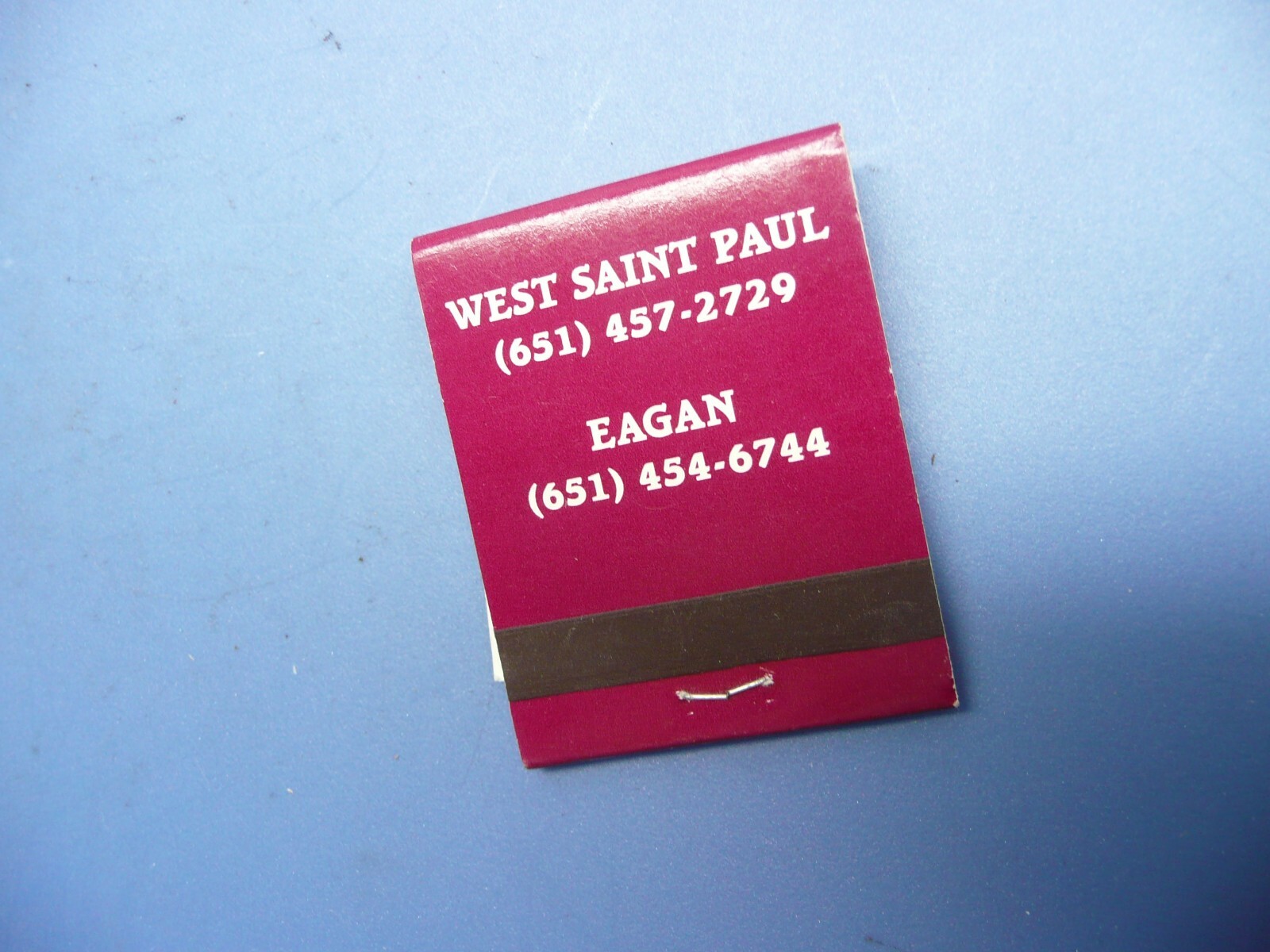Vintage Matchbook - "CASPERS' CHEROKEE SIRLOIN ROOM", St. Paul, MN ...