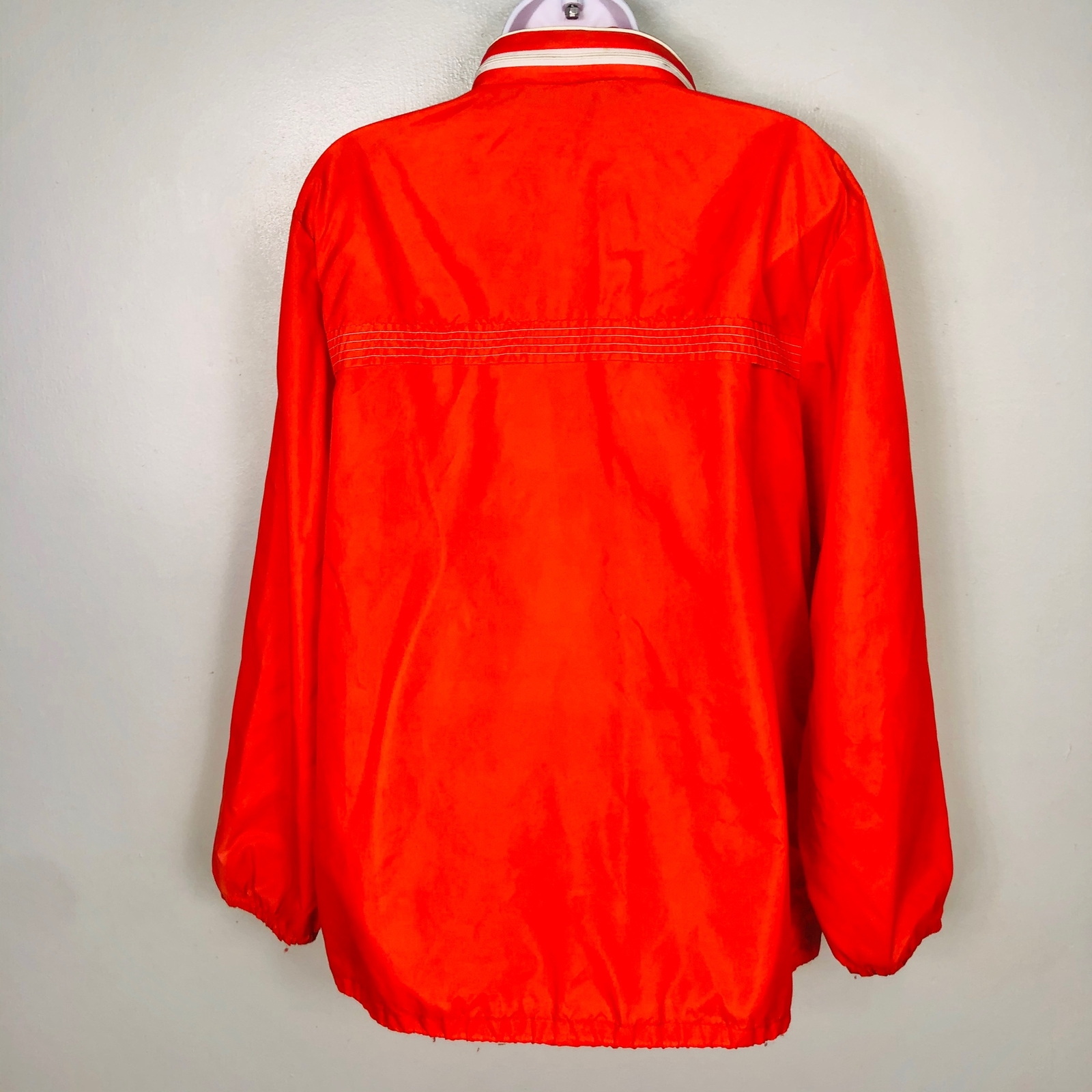 Vintage Weather Tamer Womens Jacket SZ 44 Orange Windbreaker Outdoor ...