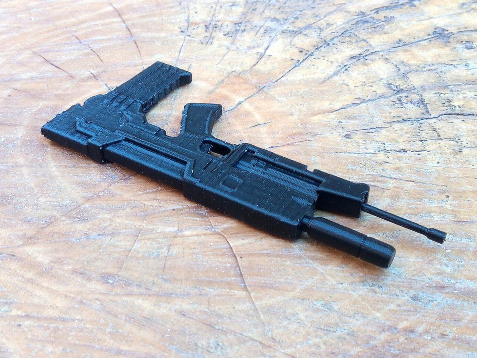 1:6 Scale Westinghouse M95A1 Phased Plasma Rifle Miniature Replica ...