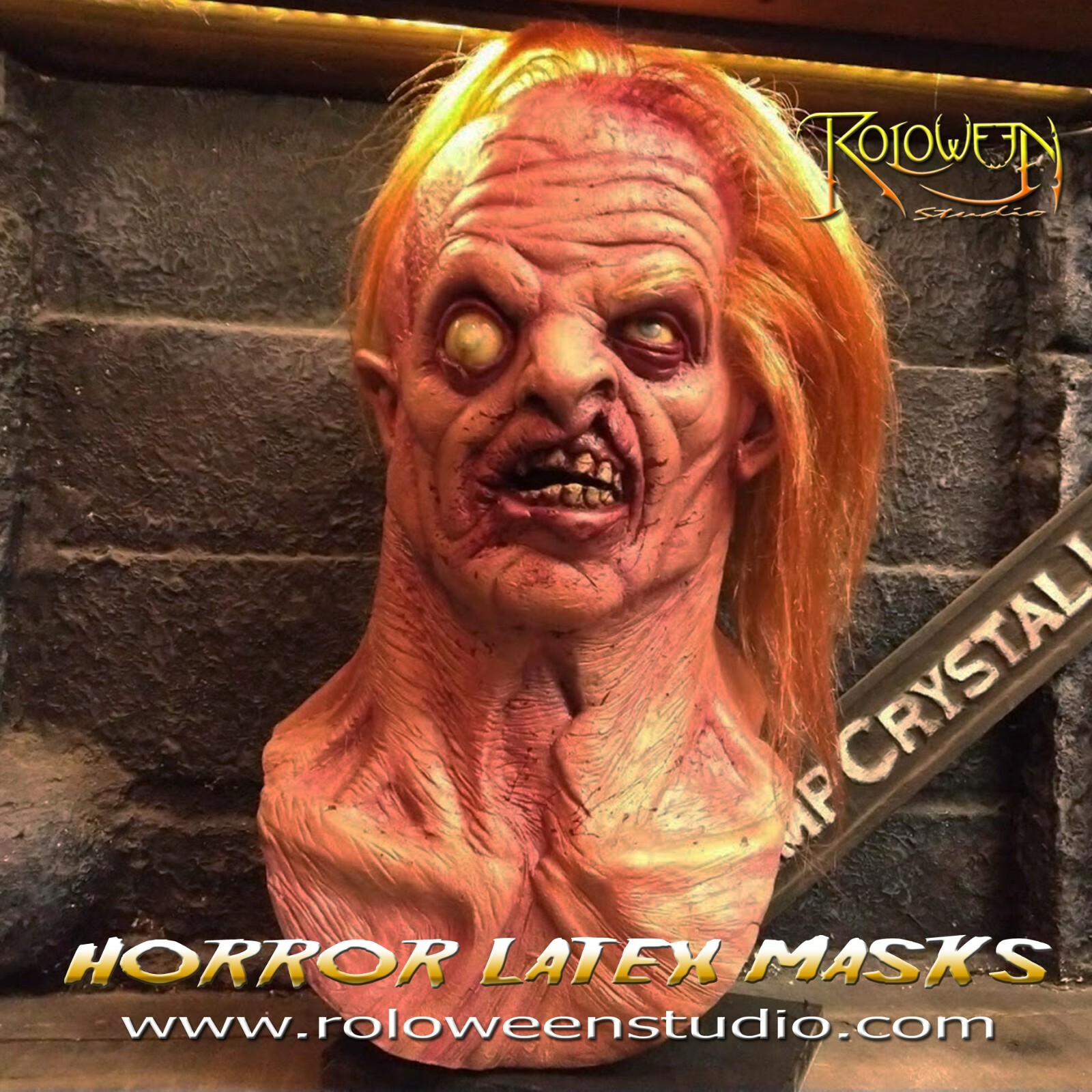 Jason Voorhees remake latex mask 2009 Deluxe / Derek Mears Friday 13th ...