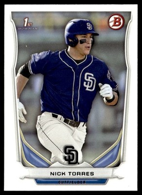 2014 Bowman Draft Picks Nick Torres #112 | eBay
