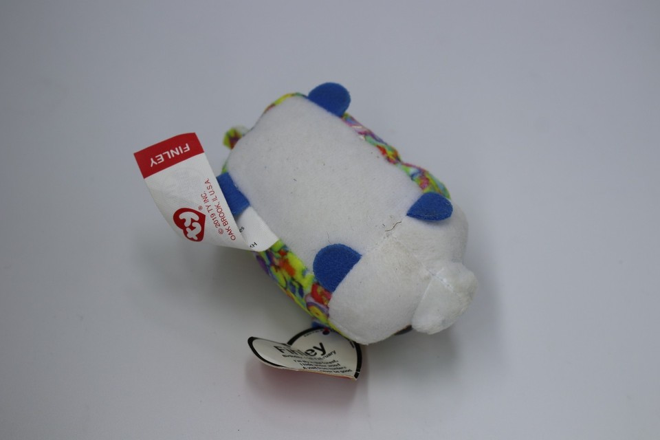 TY Beanie finley the hamster Rainbow Mini Plush McDonalds Happy Meal ...