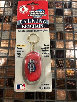 Boston Red Sox World Series Champion Talking Keychain | eBay