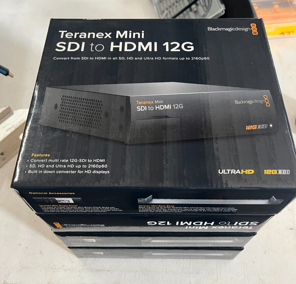 Blackmagic Design Teranex Mini SDI to HDMI 12G with SMART PANEL ...