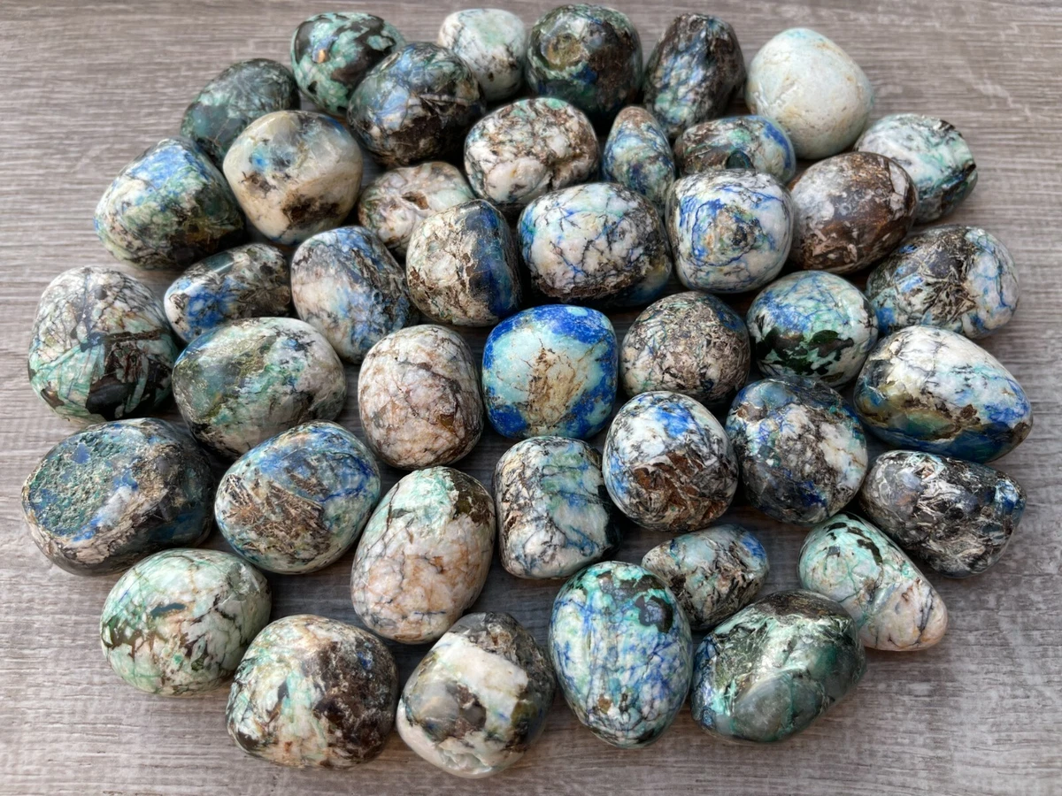 Azurite Tumbled