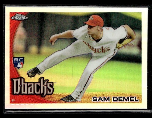 2010 Topps Update #CHR47 Sam Demel Chrome Rookie Refractors card | eBay