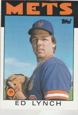 FREE SHIPPING-MINT-1986 Topps #68 ED LYNCH METS Baseball | eBay