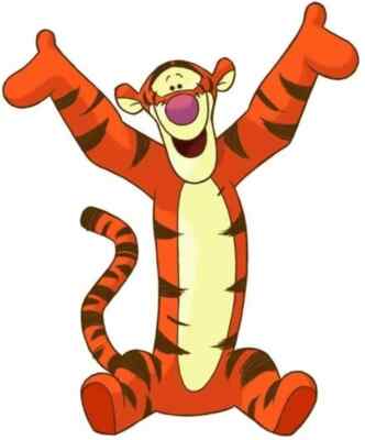 4" TIGGER BUMPER STICKER LAPTOP HELMET WINDOW STICKER DECAL | eBay