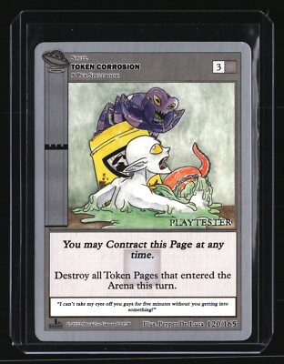 MetaZoo Token Corrosion 120/165 PLAYTESTER (UFO 1st Edition) NM/Near ...