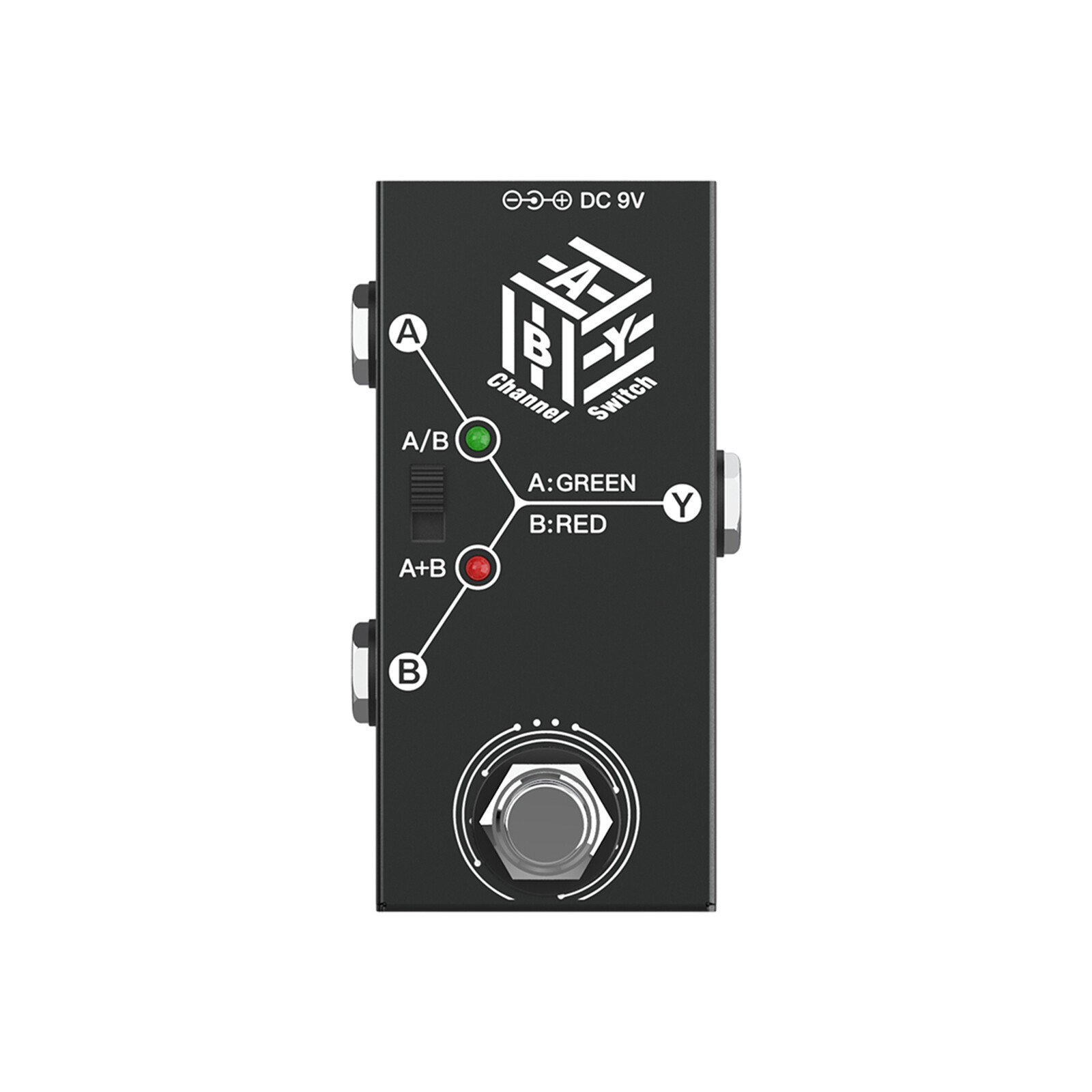 ABY Box Line Selector AB Switch Guitar Effect Pedal Support A/B A & B ...