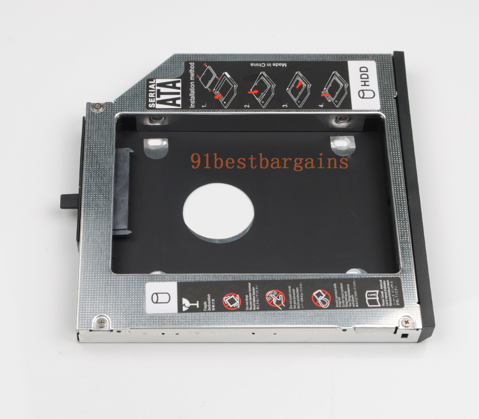 New 2nd SATA Hard Drive Caddy 12.7mm for Lenovo Thinkpad T420 T420i ...