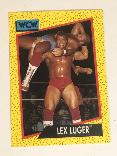 Lex Luger WCW Trading Card World Championship Wrestling 1991 #19 | eBay
