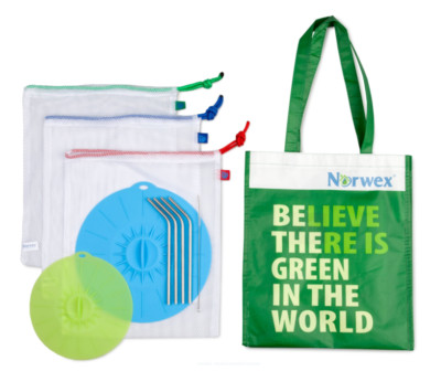 NEW Norwex "Pitch the Plastic Pack" BacLock. Sustainable Environmental ...