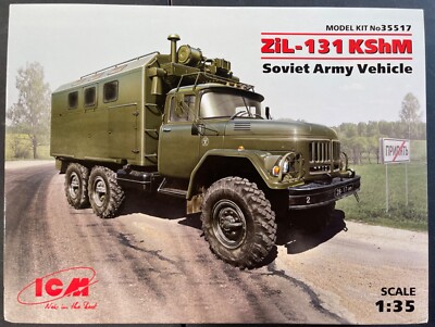 ICM ZiL-131 KShM 35517 1/35 NIB Model Kit ‘Sullys Hobbies’ | eBay