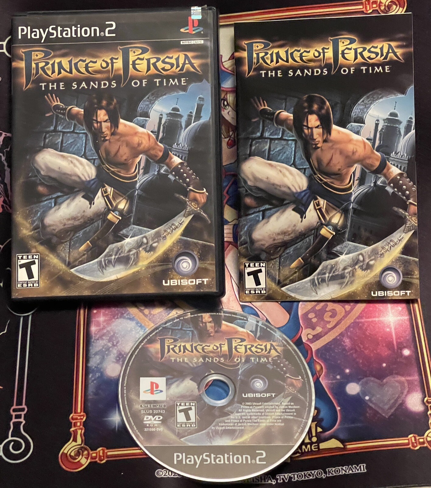 Prince of Persia The Sands of Time Complete Sony PlayStation 2 PS2 ...