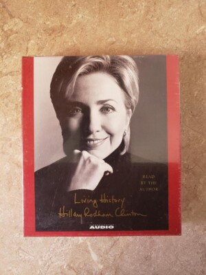 Living History by Hillary Rodham Clinton (2003, Audiobook) New, Factory ...