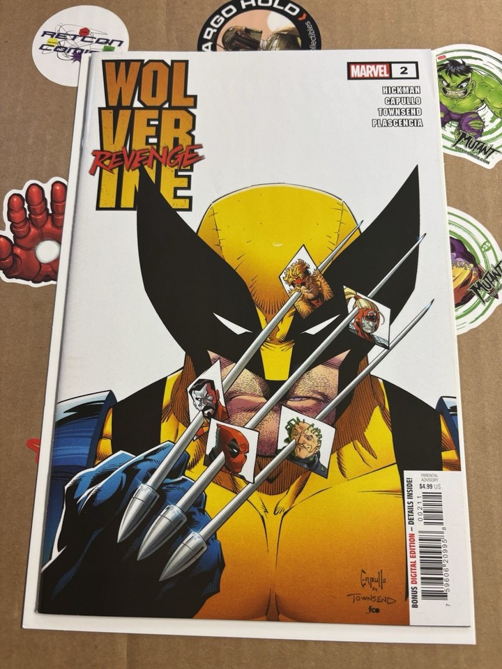 Red Band Lot Of 8 Punisher, Werewolf by night, Daredevil ,Wolverine’s ...