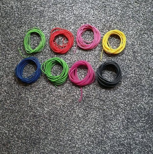 DANS POLE ELASTIC SOLID CORE" HYBRID POLE FISHING ELASTIC FROM £3.79 ...