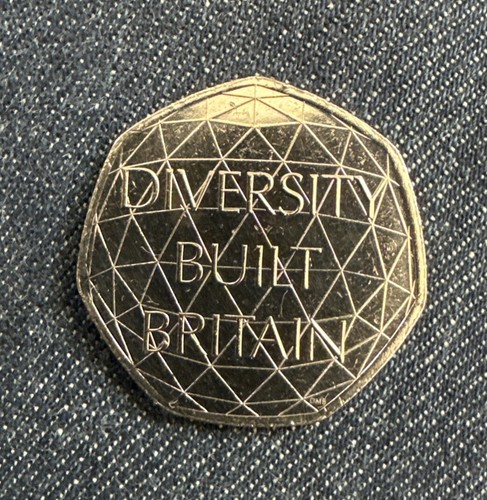 2020 - Diversity Built Britain - 50p Coin | eBay