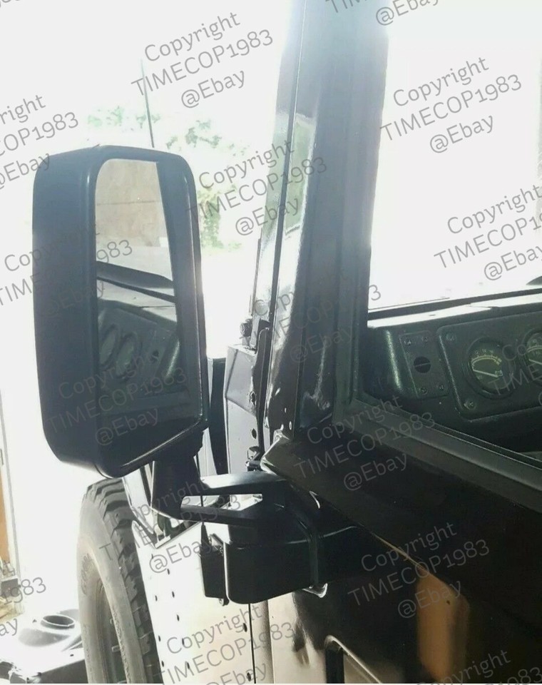 HUMVEE / HUMMER H1 Mirrors Set left and right side AM General M998 NEW ...