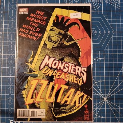 MONSTERS UNLEASHED #4D VOL. 2 8.0+ VARIANT MARVEL COMIC BOOK O-35 | eBay