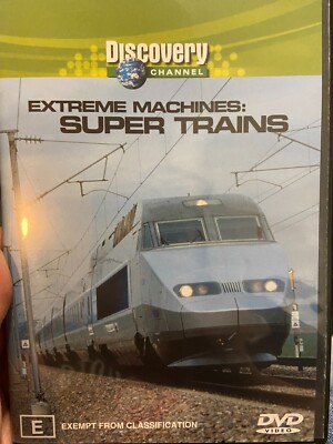 Extreme Machines - Super Trains region 4 DVD (Discovery Channel ...