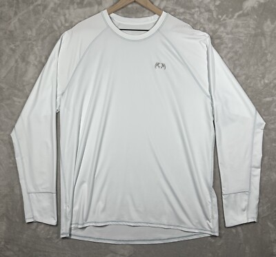 Kuiu Gila L/S Performance Base Layer Shirt Men’s Size XXL Stretch White ...