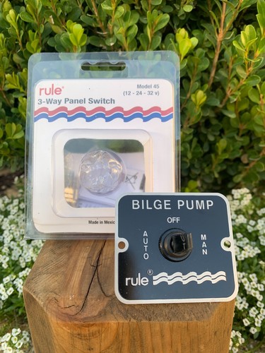 Rule / Xylem 3-Way Panel Switch Model # 45 Brand New 42237083807| eBay