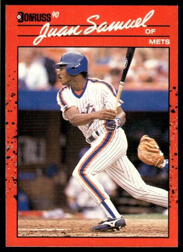 1990 Donruss Juan Samuel New York Mets #53 | eBay