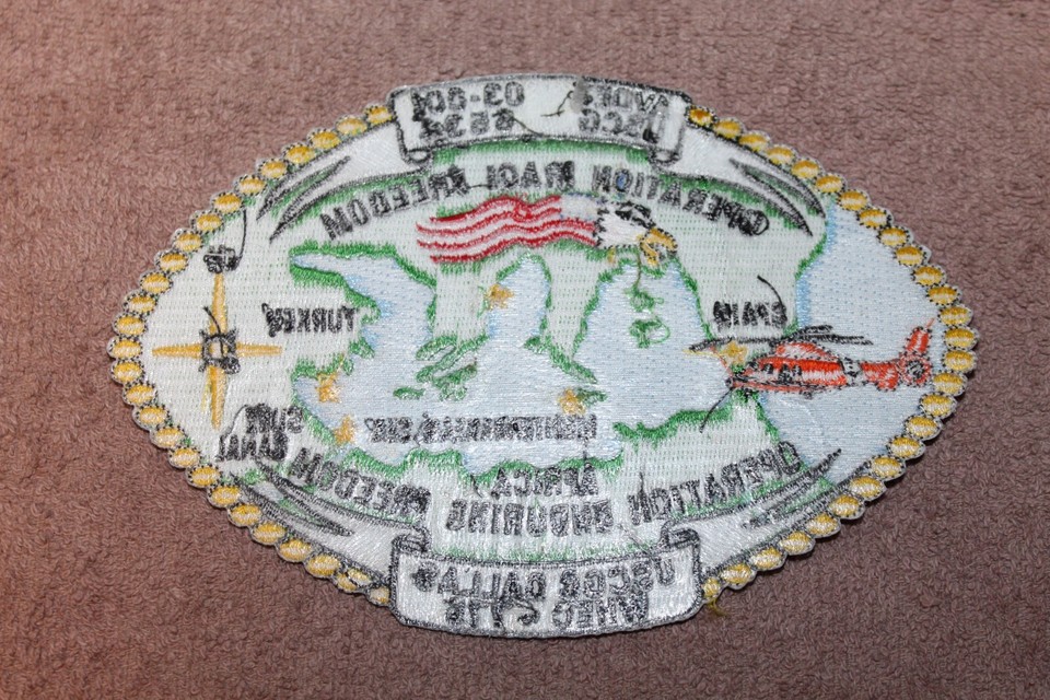 Original War on Terror Era U.S. Coast Guard OEF & OIF Med. Service ...