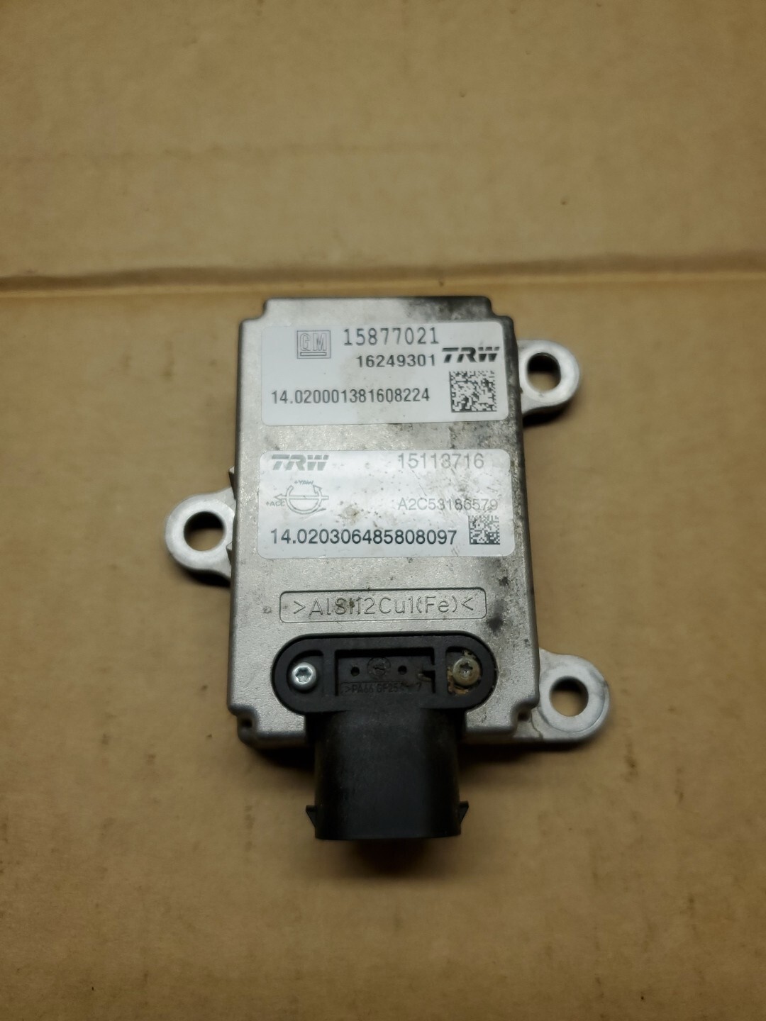 ABS Yaw Rate Sensor Suburban Silverado Yukon Sierra 15877021 20967462 ...