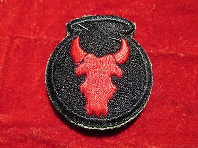 34th Infantry Division patch Premium Quality Red Bull | eBay