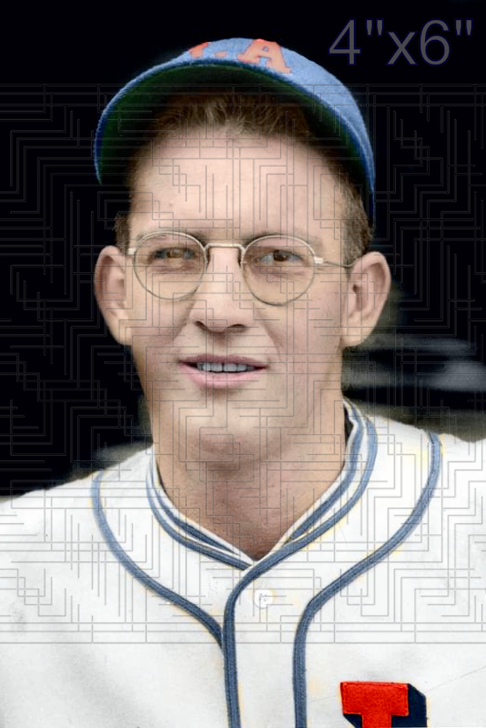 Jack Salveson - 1936 Los Angeles Angels - choose a style - colorized ...