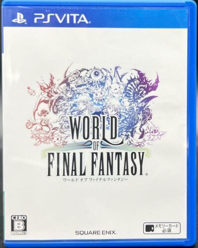 Ps Vita - World Final Fantasy - Japan Version - VLJM-35293 | eBay