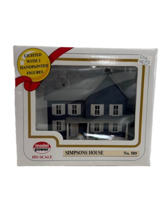 Vintage HO Model Power Scale Simpsons House No. 589 | eBay