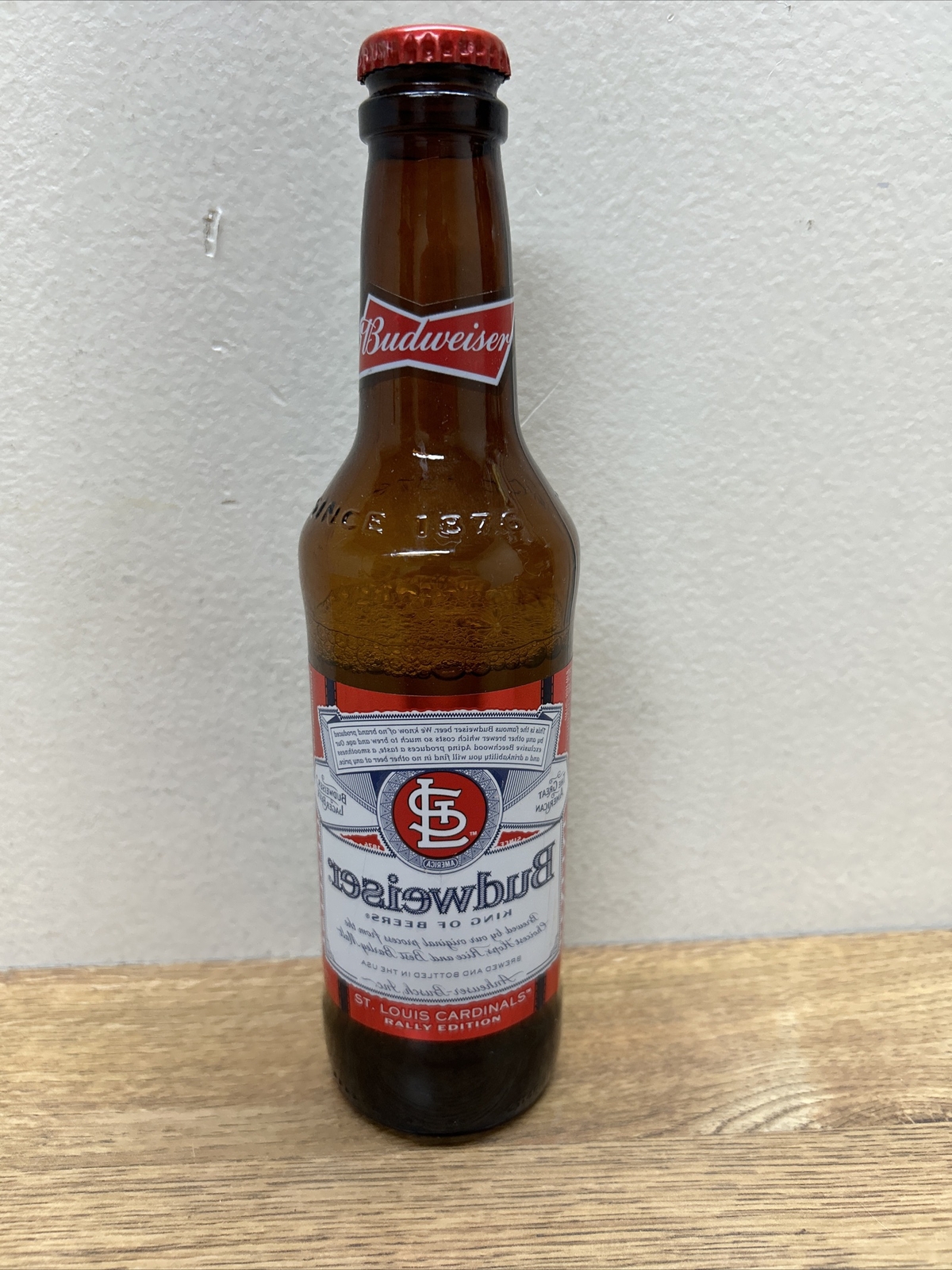 🇺🇸 Rally BUDWEISER St Louis Cardinals - Beer Bottle 12 oz. | eBay
