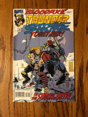 Bloodaxe and Thunder Strike Together! #18 Marvel Comic Book | eBay
