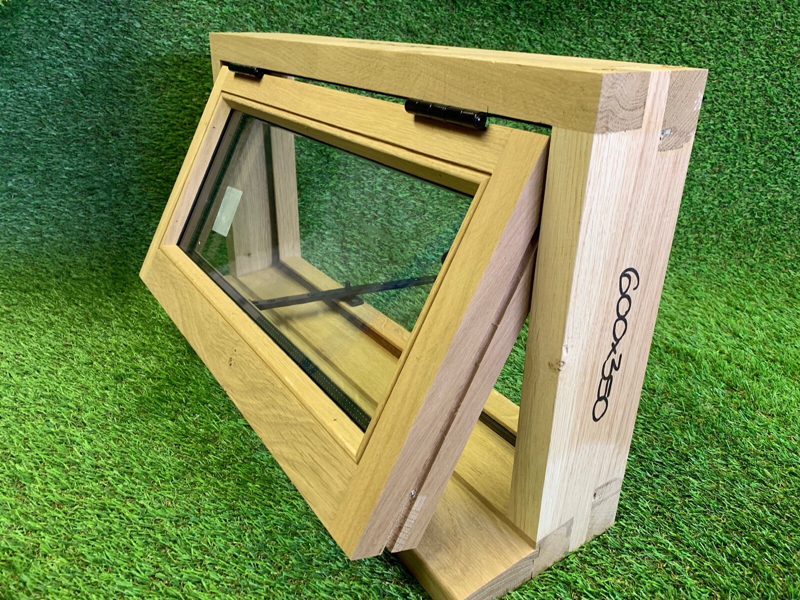 Window Double Glazed Windows Solid Rustic Oak 600mm x 350mm Shepherds ...