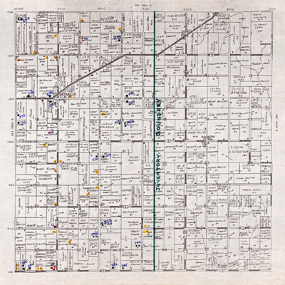 1890s Town Map of Brussels Door County Wisconsin | eBay