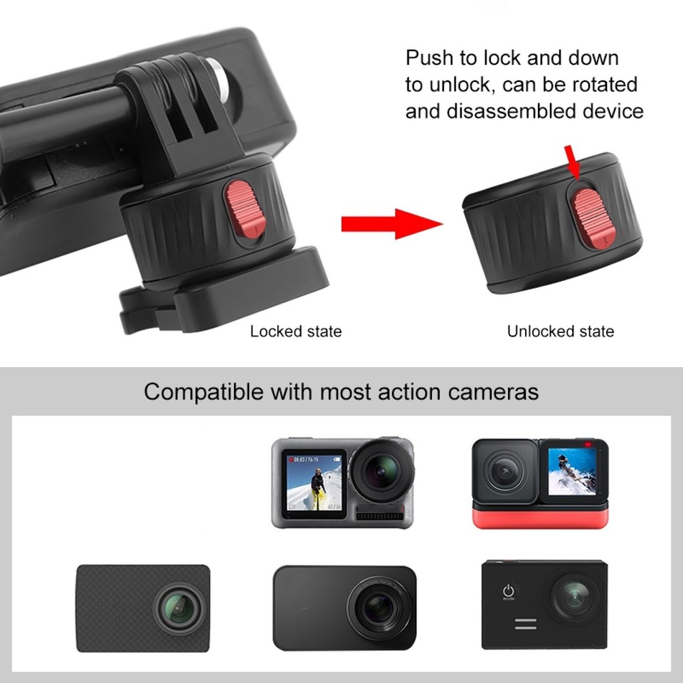 Magnetic Camera Mount Quick Release Adapter Mount Kit for GoPro Hero 11 ...