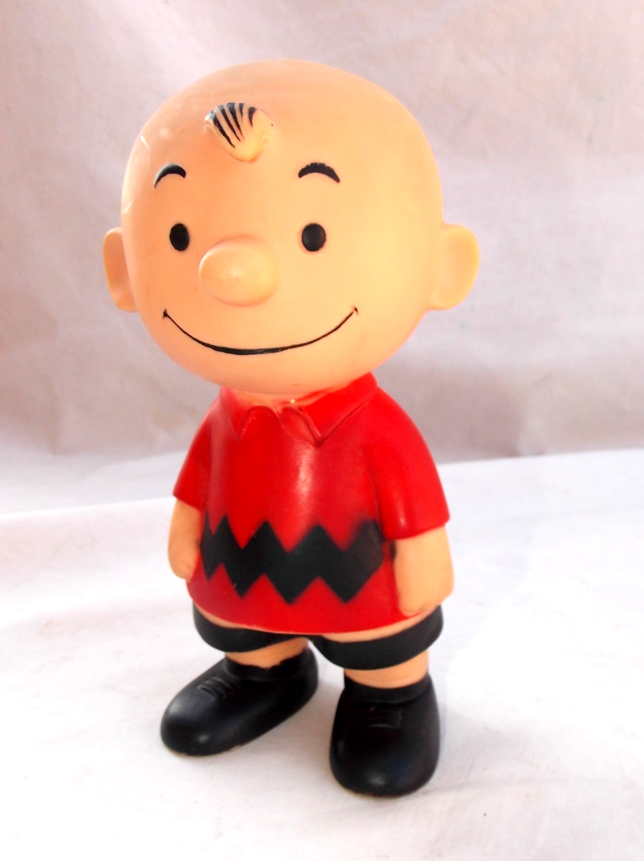 Vintage Peanuts Charlie Brown RARE 8" VERSION Figure United Features ...