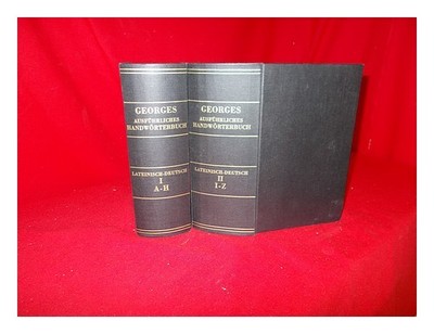 GEORGES, KARL ERN (1806-1895). GEORGES, HEINRICH (1852-1921) Lat ...