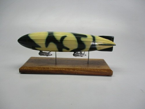 LZ-41 Naval Airship Zeppelin LZ41 Desktop Kiln Dry Wood Model Small New ...