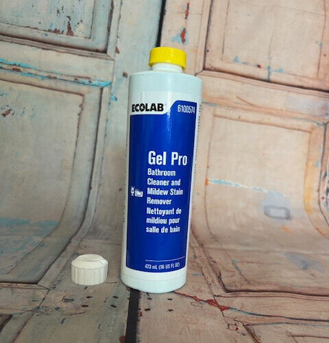 Ecolab Gel Pro Bathroom Cleaner Mildew Stain Remover 16oz | eBay