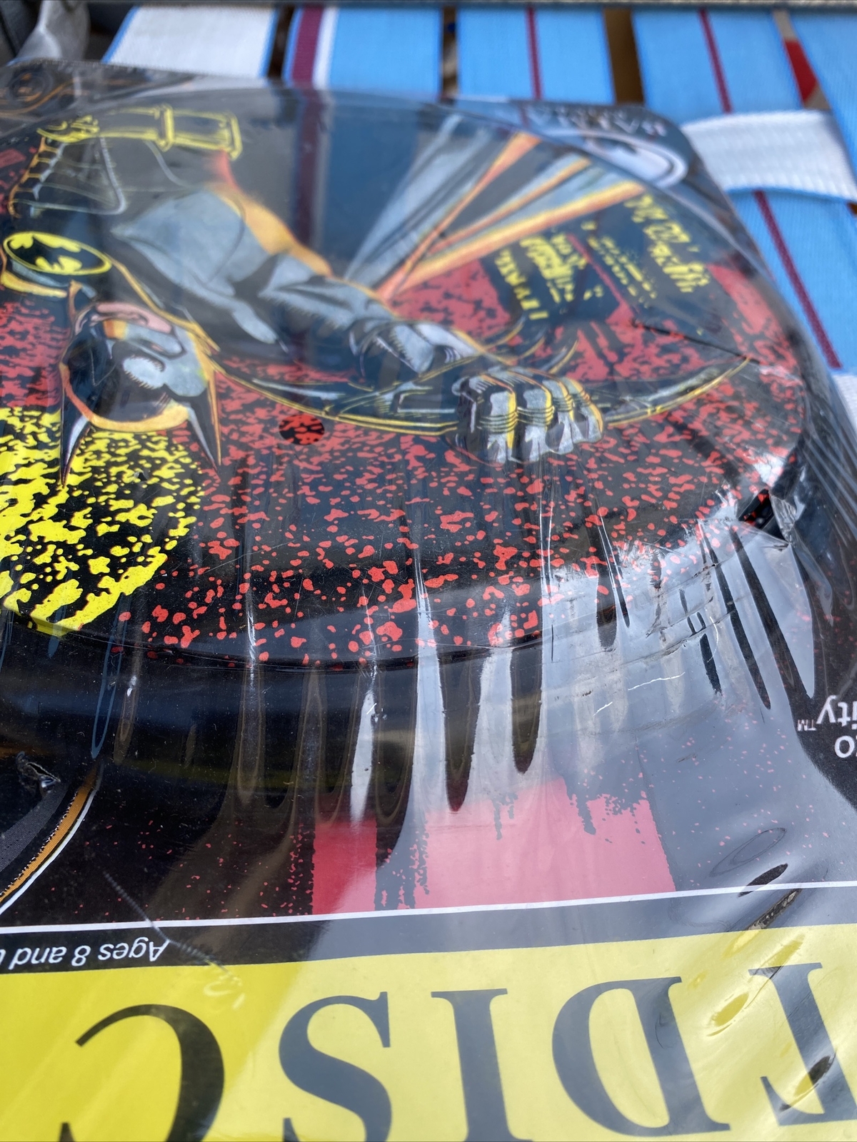 MOC 1992 Spectra Star Batman Returns Bat Disc Frisbee Toy for sale ...